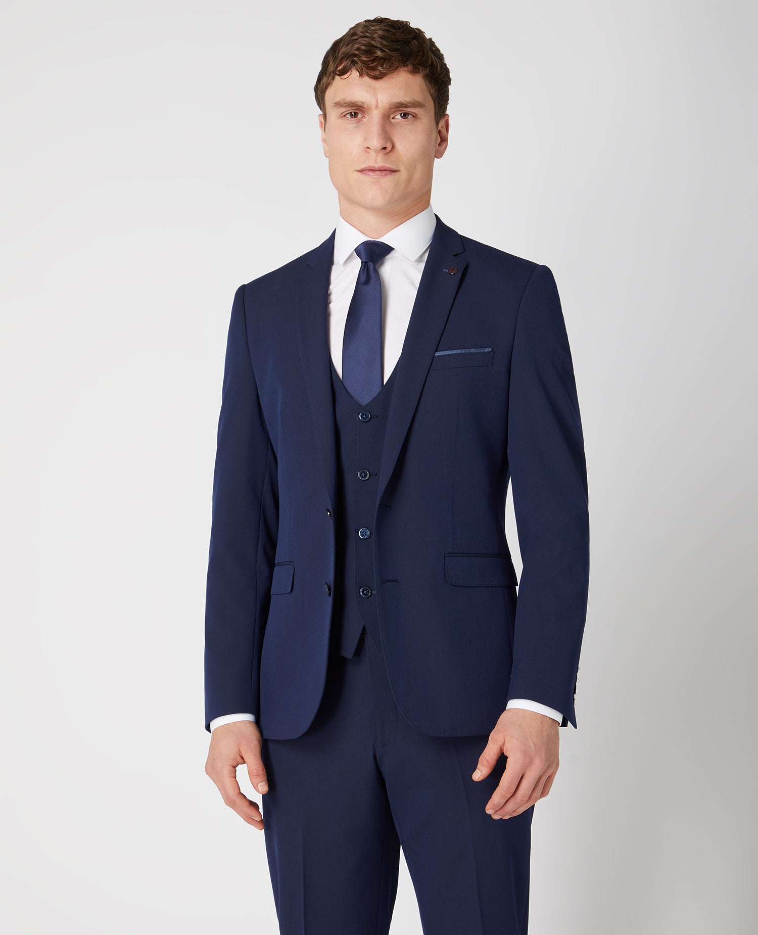 Navy luca suit jacket – JR McMahon