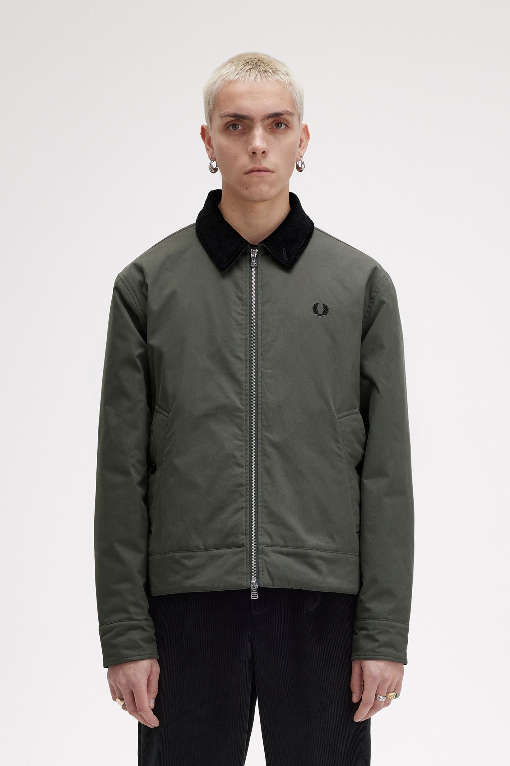 Fred Perry green workwear caban jacket – JR McMahon